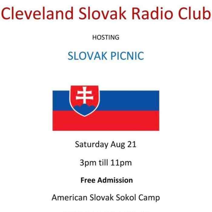 Cleveland Slovak Radio Club "Slovak Picnic" (festival) | Czechoslovak ...