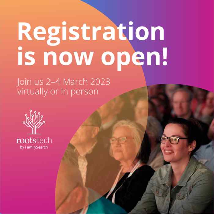 RootsTech Connect 2023 (conference & online event) | Czechoslovak ...